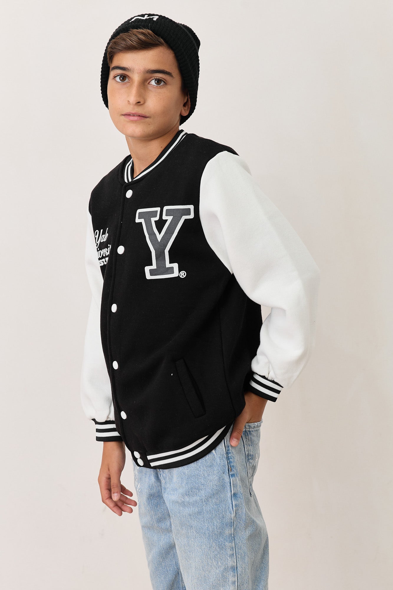 ג'קט בומבר בלאק אנד ווייט | שחור/לבן – Miss Nori